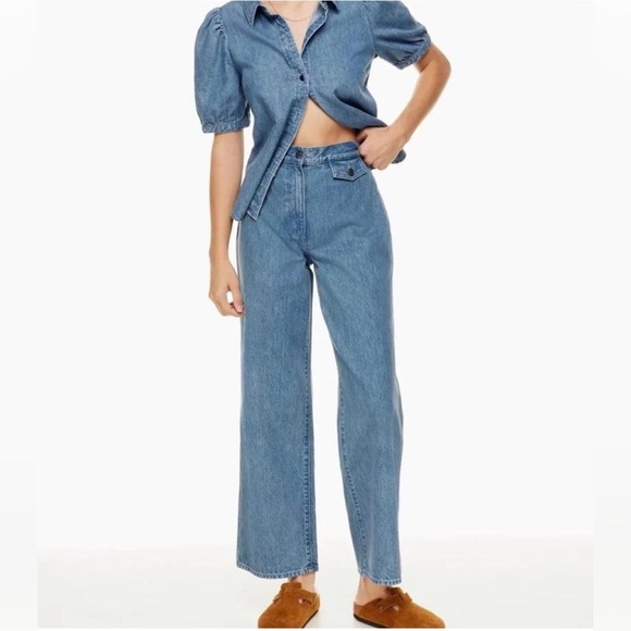 Wilfred | Jeans | Wilfred Free By Aritzia Range Jean Ocean Medium Blue ...
